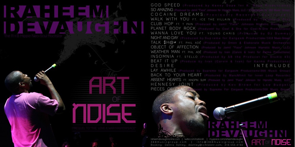 Mixtape: Raheem DeVaughn "The Art of Noise" | ThisisRnB.com - New R&B Music, Artists, Playlists ...